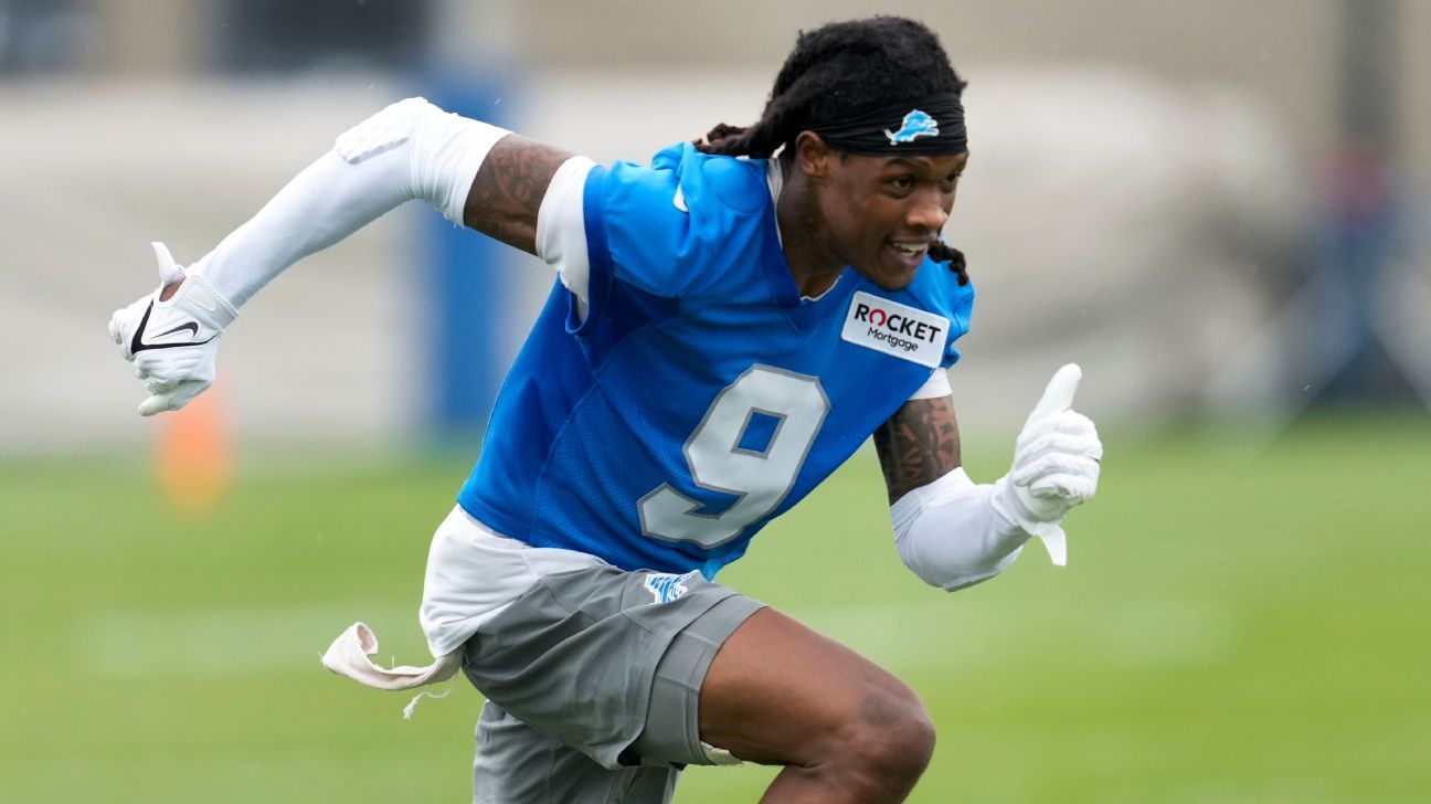Lions receiver Jameson Williams says he's just getting started - ESPN