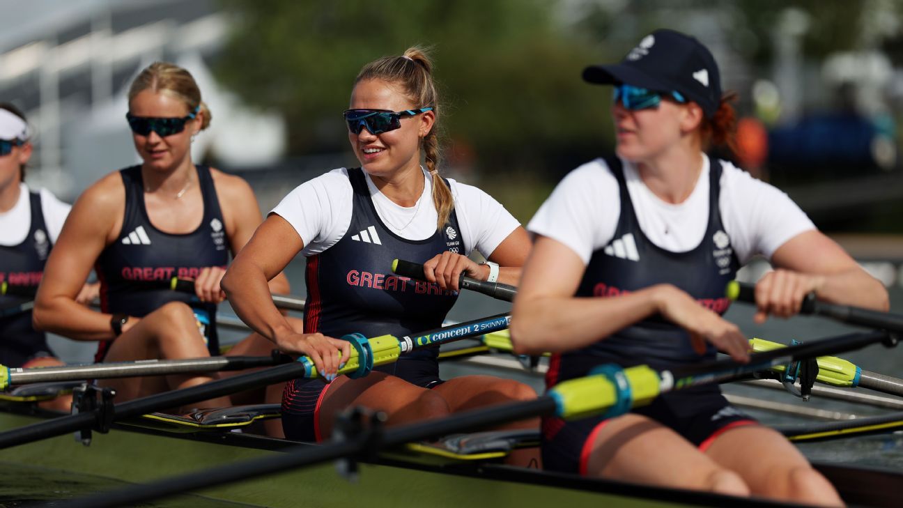 British rower Lola Anderson keeps father in mind after gold medal ...