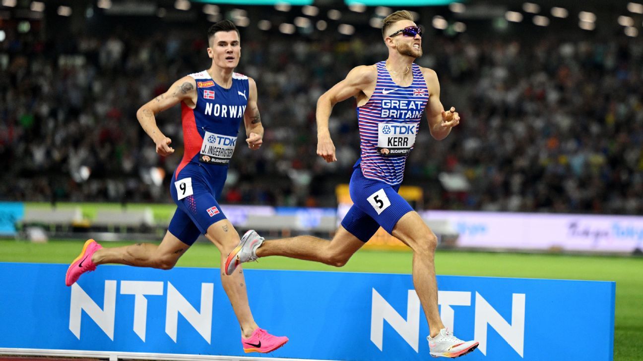 Olympics 2024: Josh Kerr preparing to face rival Ingebrigtsen - ESPN