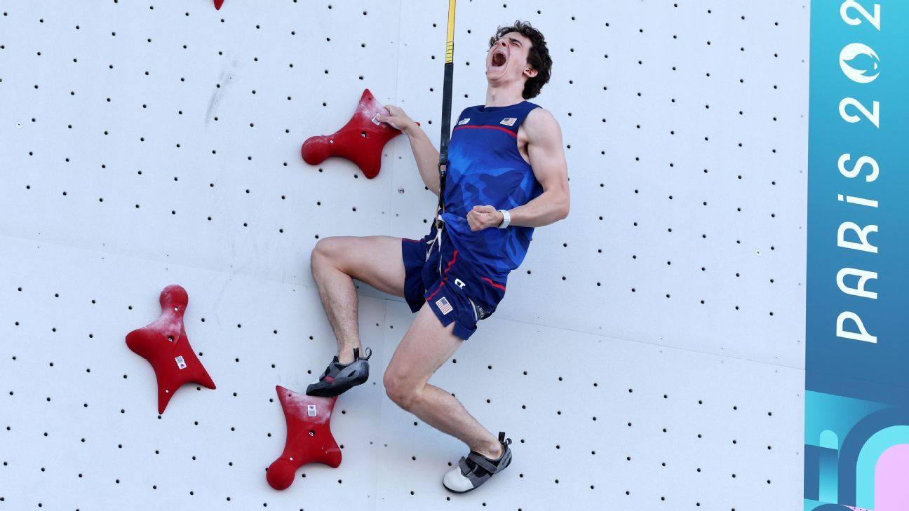 Sam Watson breaks speed climbing world record vs. U.S. teammate - ESPN