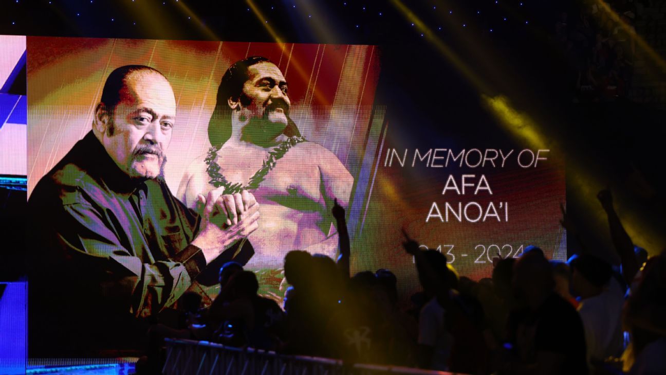 Afa Anoa'i, part of WWE Hall of Fame tag team, dies at age 81 - ESPN