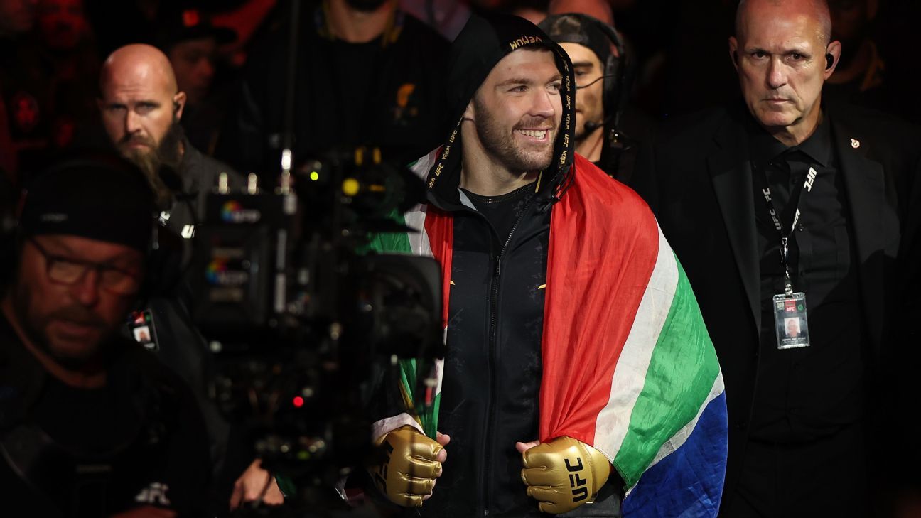 De olho? Du Plessis indica vencedor de Borralho x Imavov no UFC Paris ...