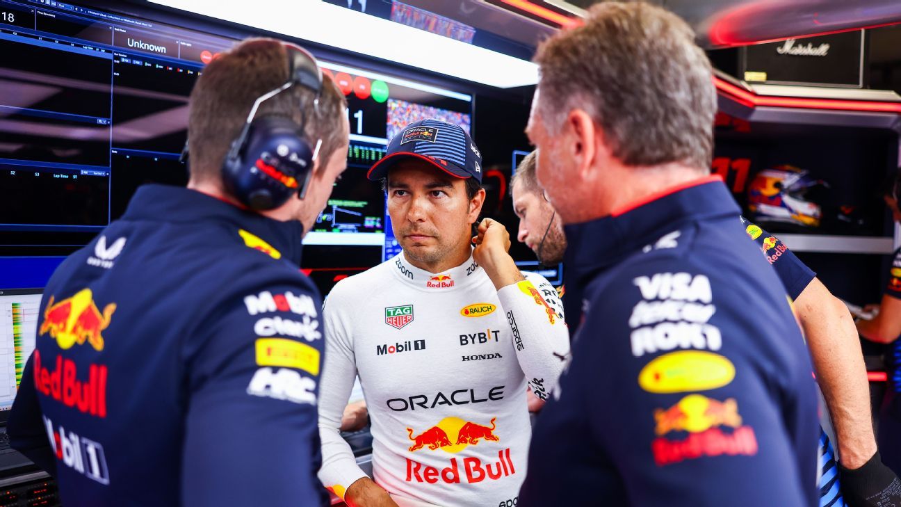 Christian Horner y Helmut Marko aplauden desempeño de Checo Pérez - ESPN