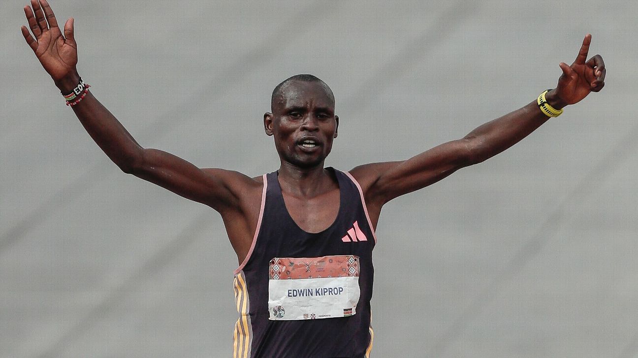 Edwin Kiptoo y Kenia dominan la maratón de CDMX - ESPN