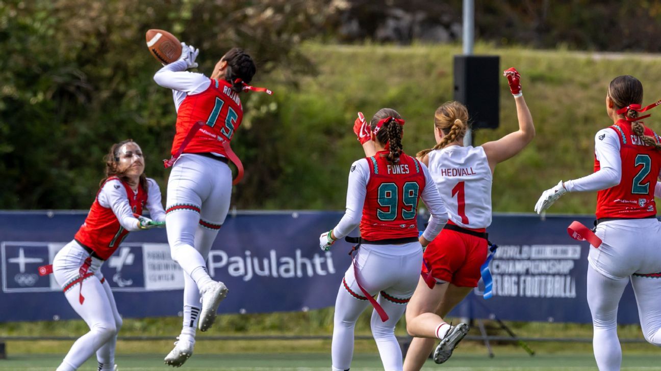 Mundial de Flag Football: México consiguió su cuarto triunfo - ESPN