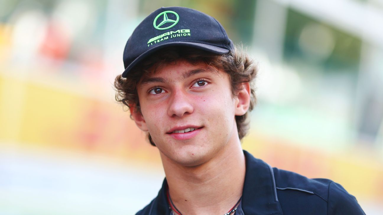 F1: Kimi Antonelli, piloto de Mercedes desde 2025 - ESPN