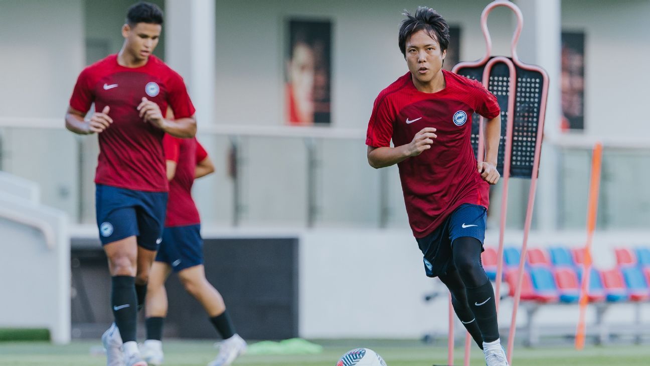 From Samurai Blue to Singapore red: Kyoga Nakamura's quest to become a ...