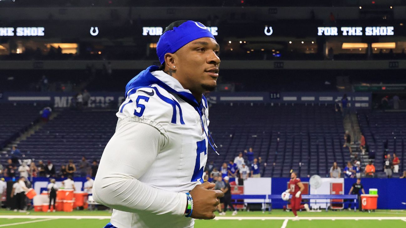 Colts' Anthony Richardson unfazed by external pressure - ESPN