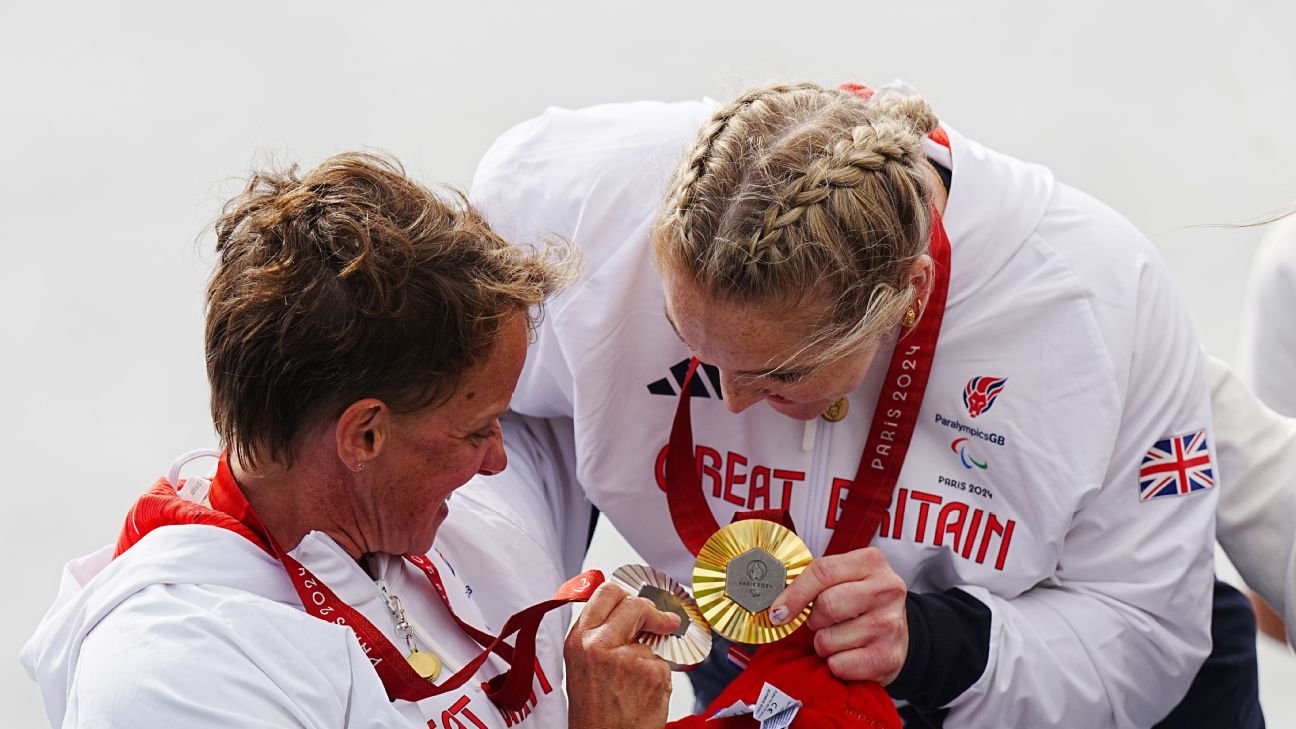 ParalympicsGB finish second in medal table, surpass 2020 tally - ESPN