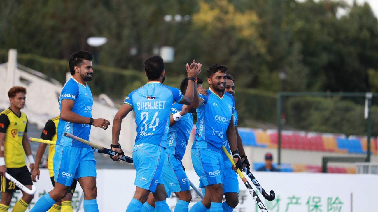 Asian Champions Trophy: Rajkumar Pal hat trick hero as India beat ...