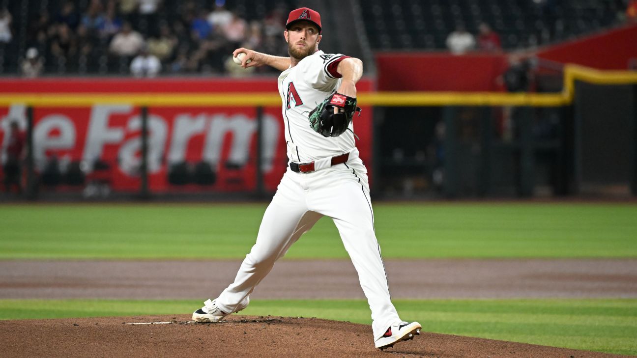 Diamondbacks' Merrill Kelly not concerned despite early exit - ESPN