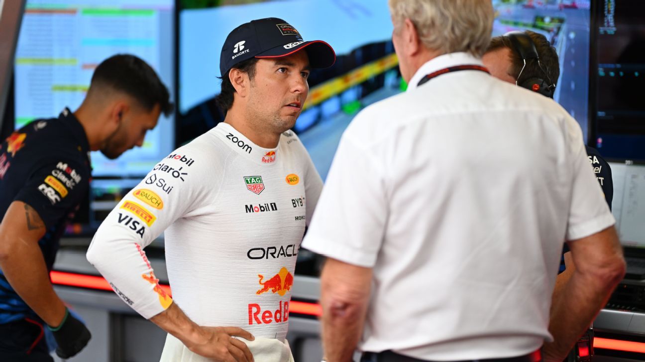Sergio Pérez: Max Verstappen style disguised Red Bull issues - ESPN