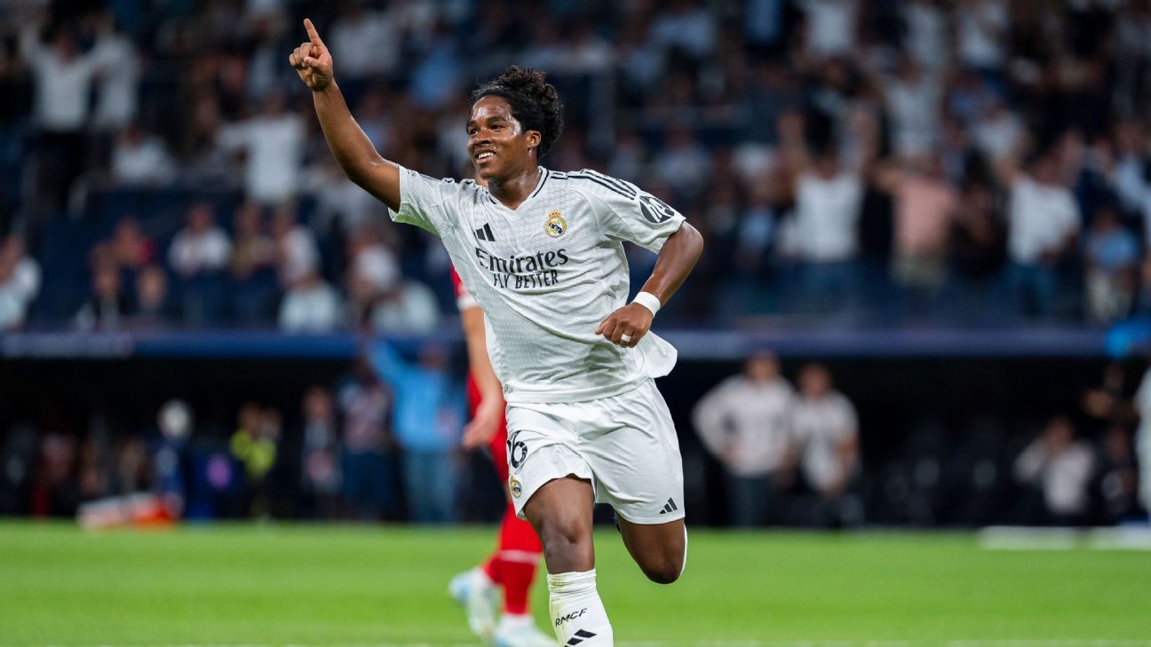 Gol na Champions faz Endrick quebrar recordes e superar até linda ...