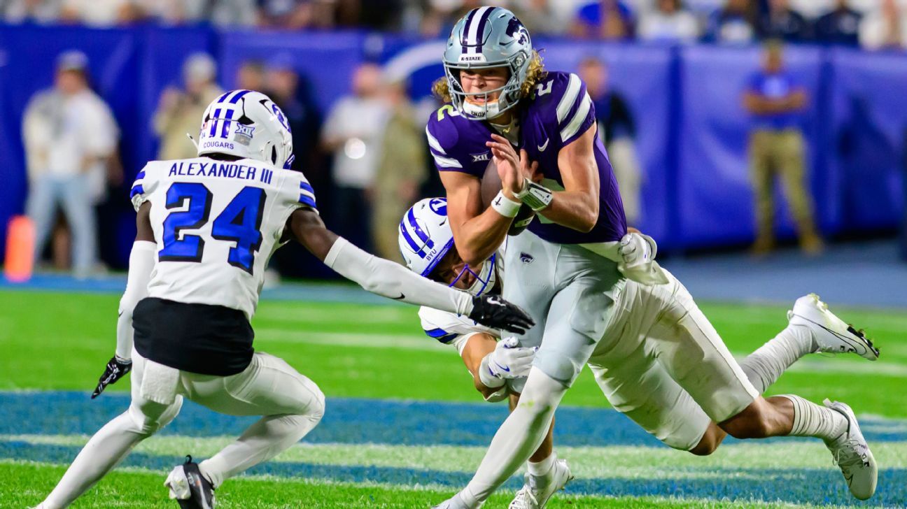 BYU takes down No. 13 Kansas State in dominant win - ESPN