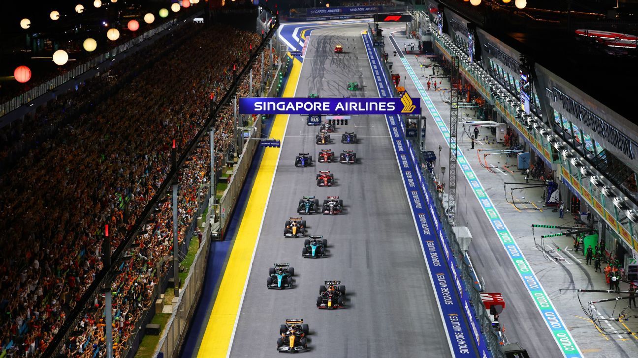 Singapore Grand Prix in pictures - ESPN