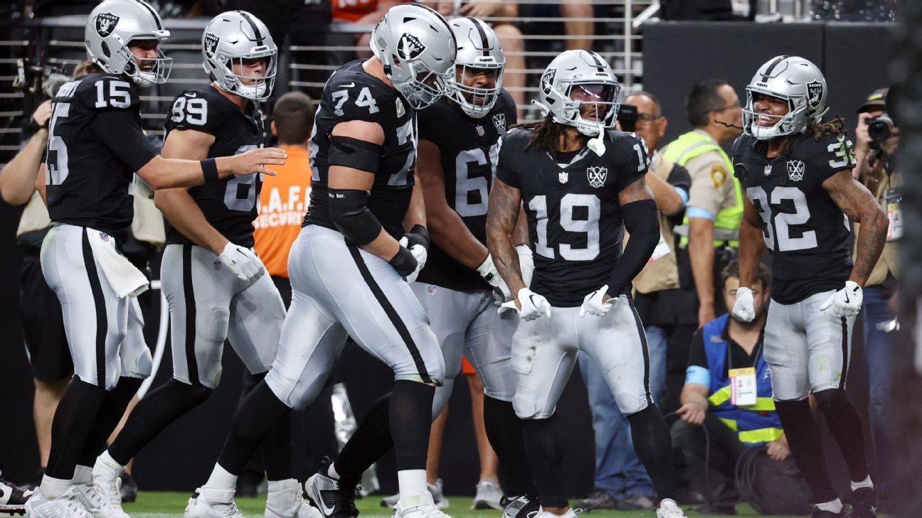 Raiders find run game, need it to travel against Broncos - ESPN