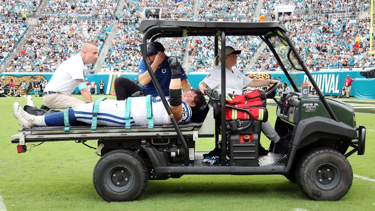 Colts guard Will Fries to have surgery for serious tibia injury - ESPN