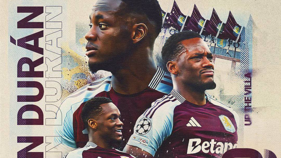 Jhon Durán extendió su contrato con Aston Villa - ESPN