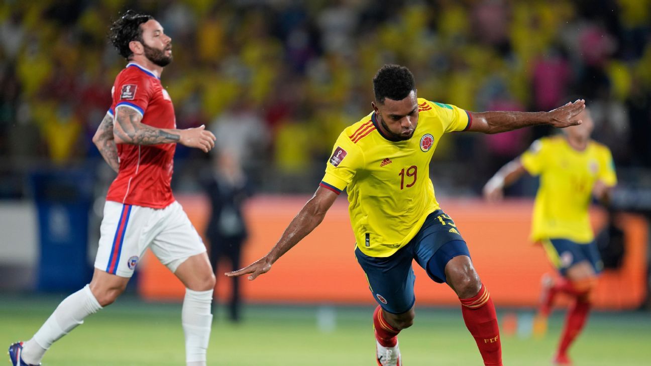Colombia vs. Chile: historial completo por Eliminatorias - ESPN