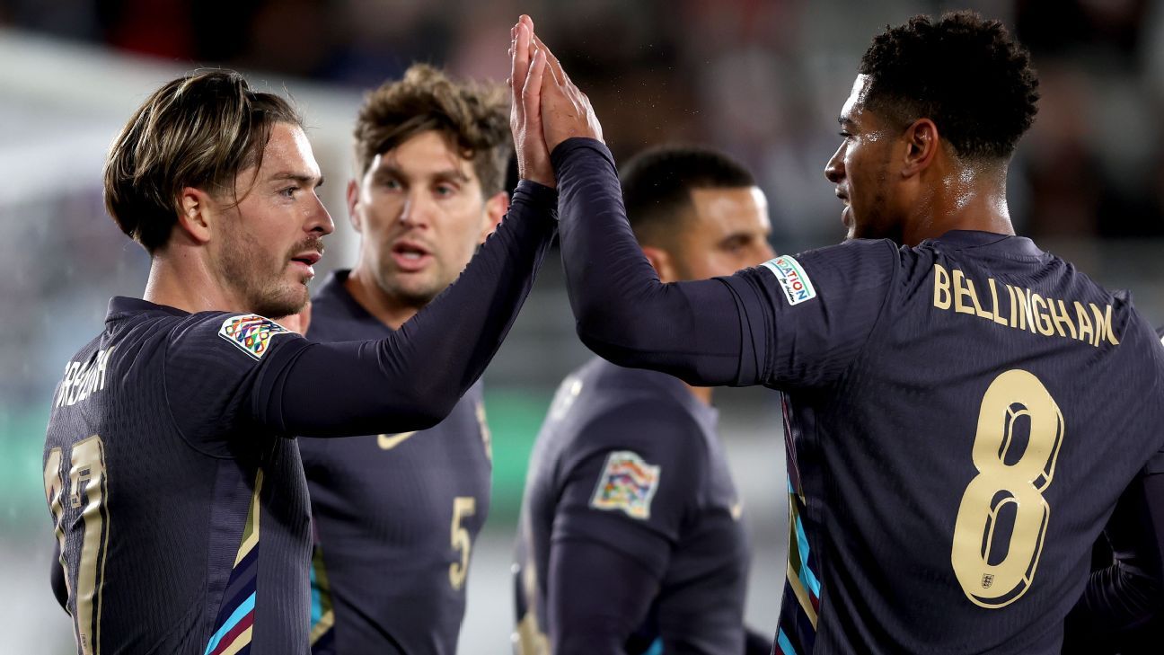 Inglaterra, sin brillo, cumplió ante Finlandia en la Nations League - ESPN
