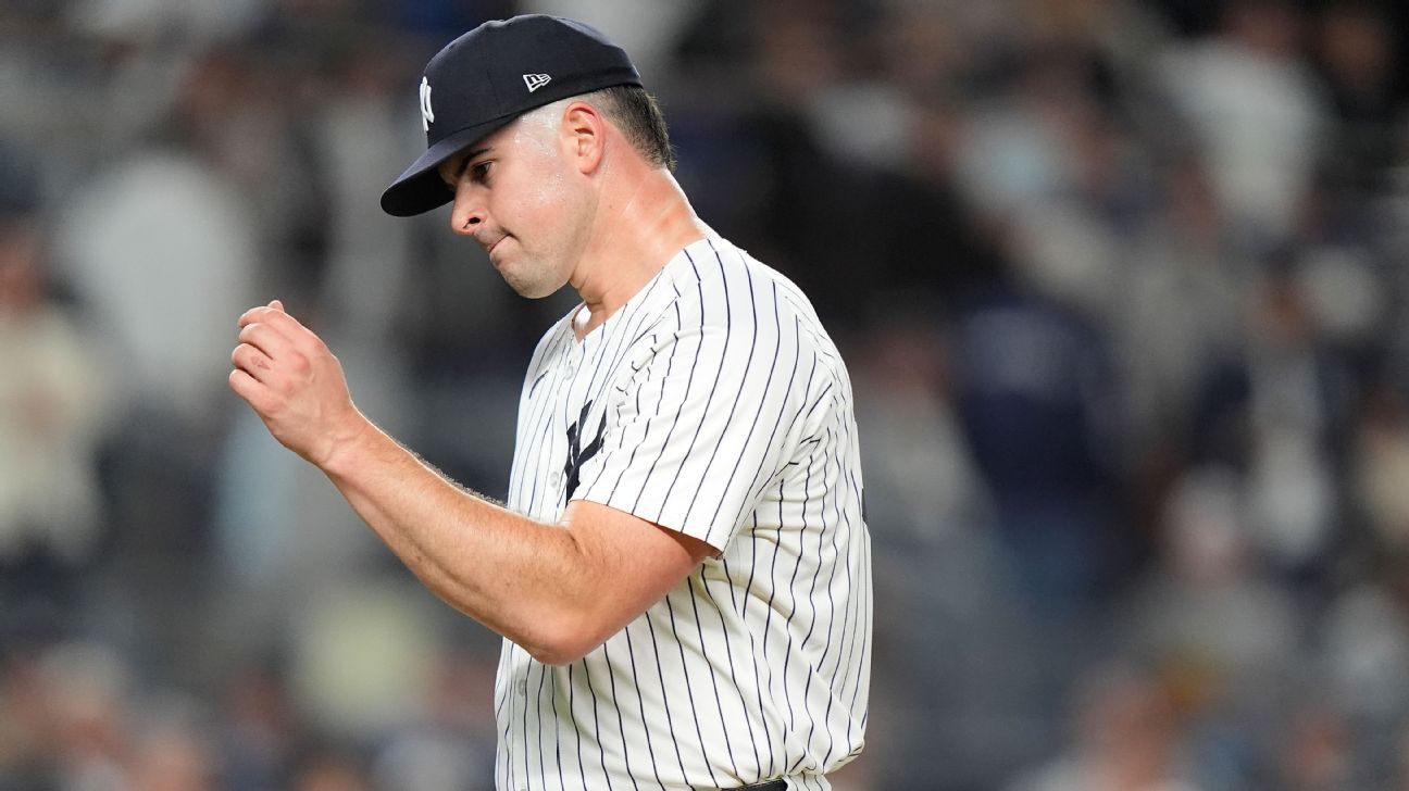 Yankees: Rodón, Cole, Schmidt y Gil, abridores ante Guardians - ESPN