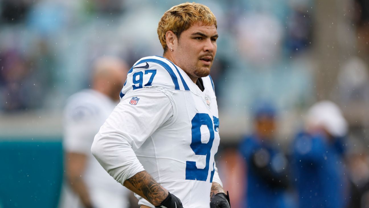 Colts believe in rookie Laiatu Latu despite slow start - ESPN
