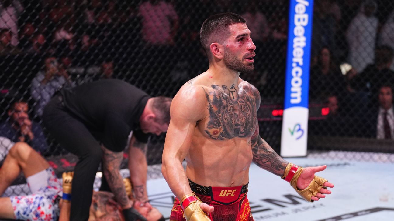 UFC 308 results: Ilia Topuria knocks out Max Holloway to retain title ...