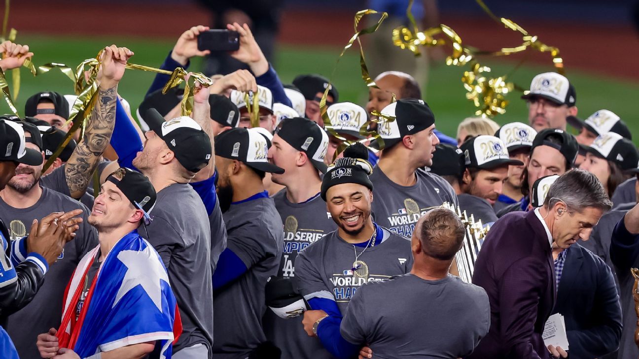 Dodgers da a conocer detalles del desfile de campeón - ESPN