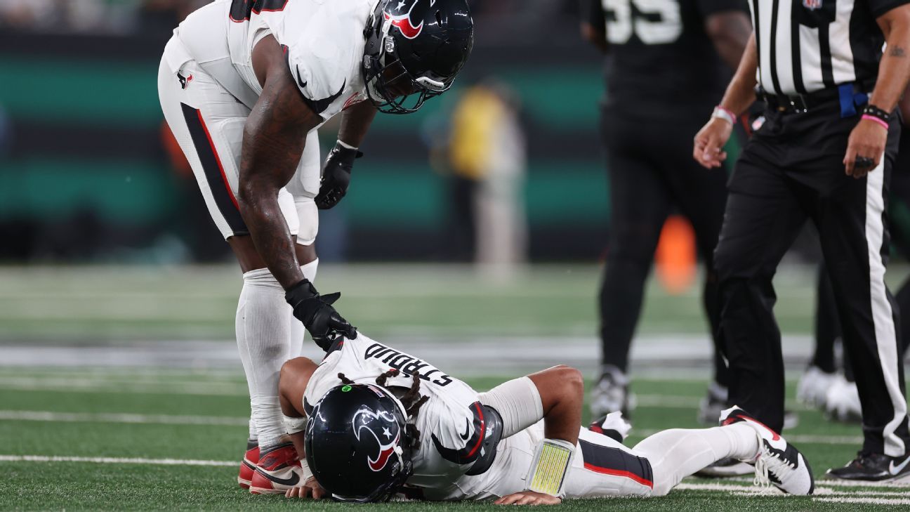 C.J. Stroud hopes loss to Jets 'a wake-up call' for Texans - ESPN