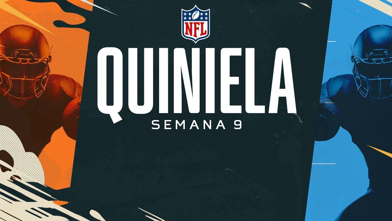 NFL 2024: La Quiniela de ESPN para la Semana 9 - ESPN