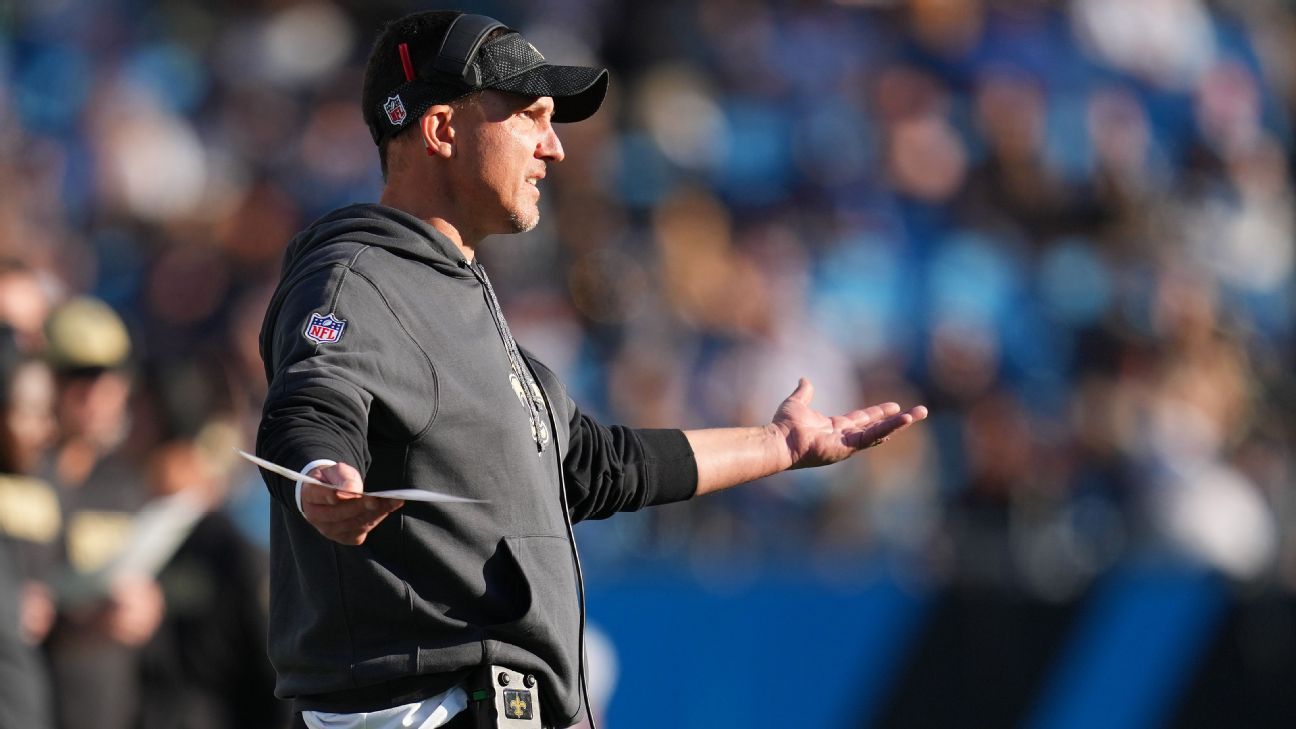 Saints despidieron al entrenador en jefe Dennis Allen - ESPN