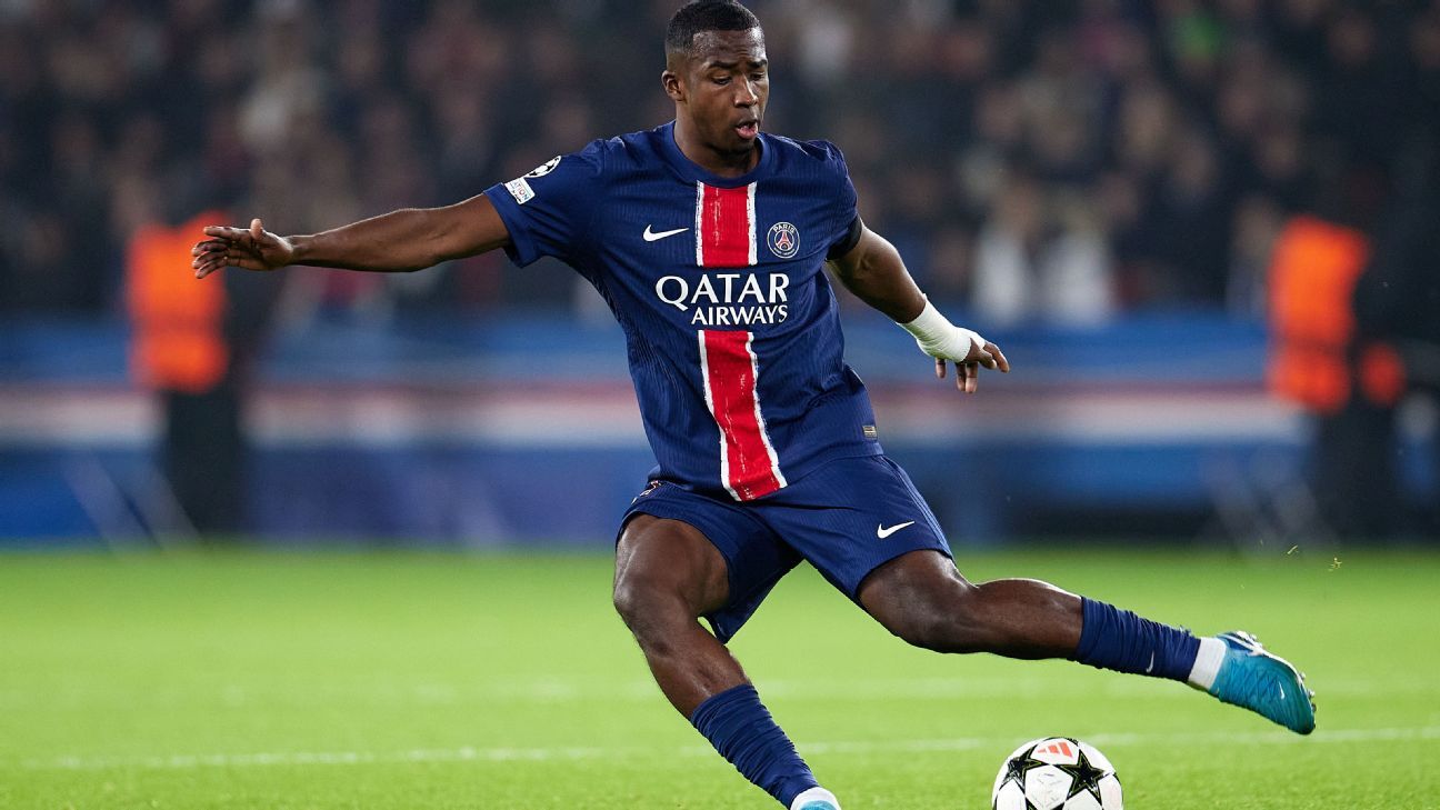 Con Willian Pacho todo el partido, PSG goleó a Brest para mantenerse ...