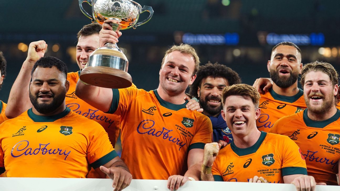 Wallabies confirm huge 15-Test 2025 schedule - ESPN