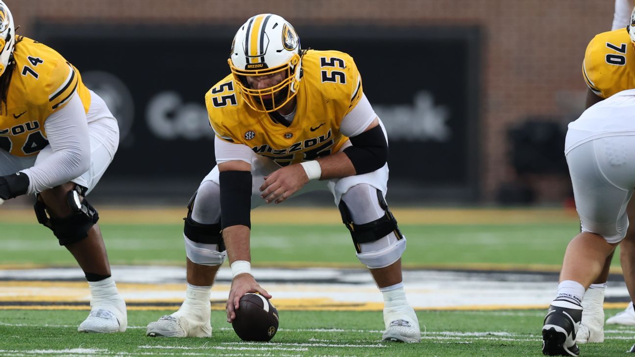 Sources: Missouri C Connor Tollison (knee) out for season - ESPN