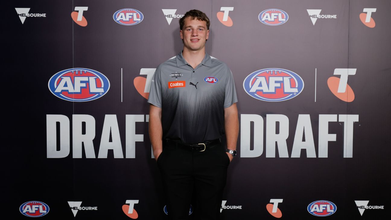 AFL Draft: Richmond Tigers' top pick Sam Lalor keen on Dusty's No. 4 ...