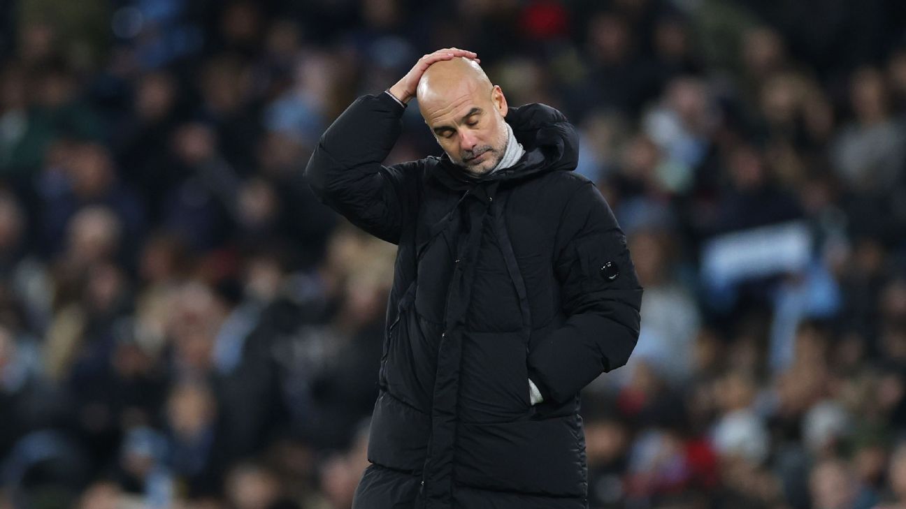 Ranking the reasons behind Guardiola's worst Man City season - ESPN