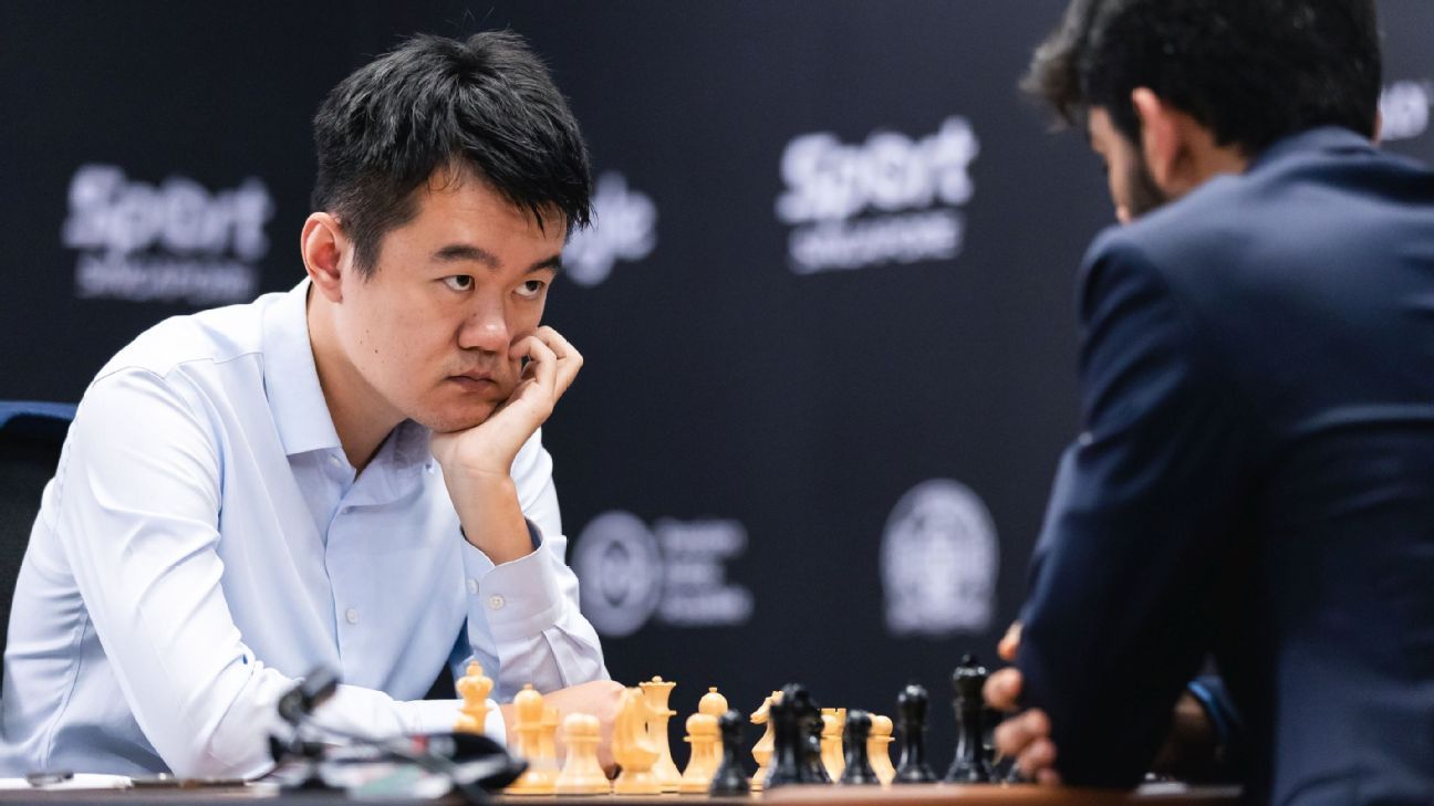 Ding Liren roars back into contention with game 12 win, drawing level ...