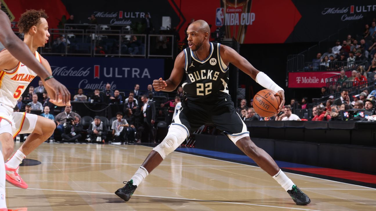 Khris Middleton, baja para la final de la Copa NBA por enfermedad - ESPN