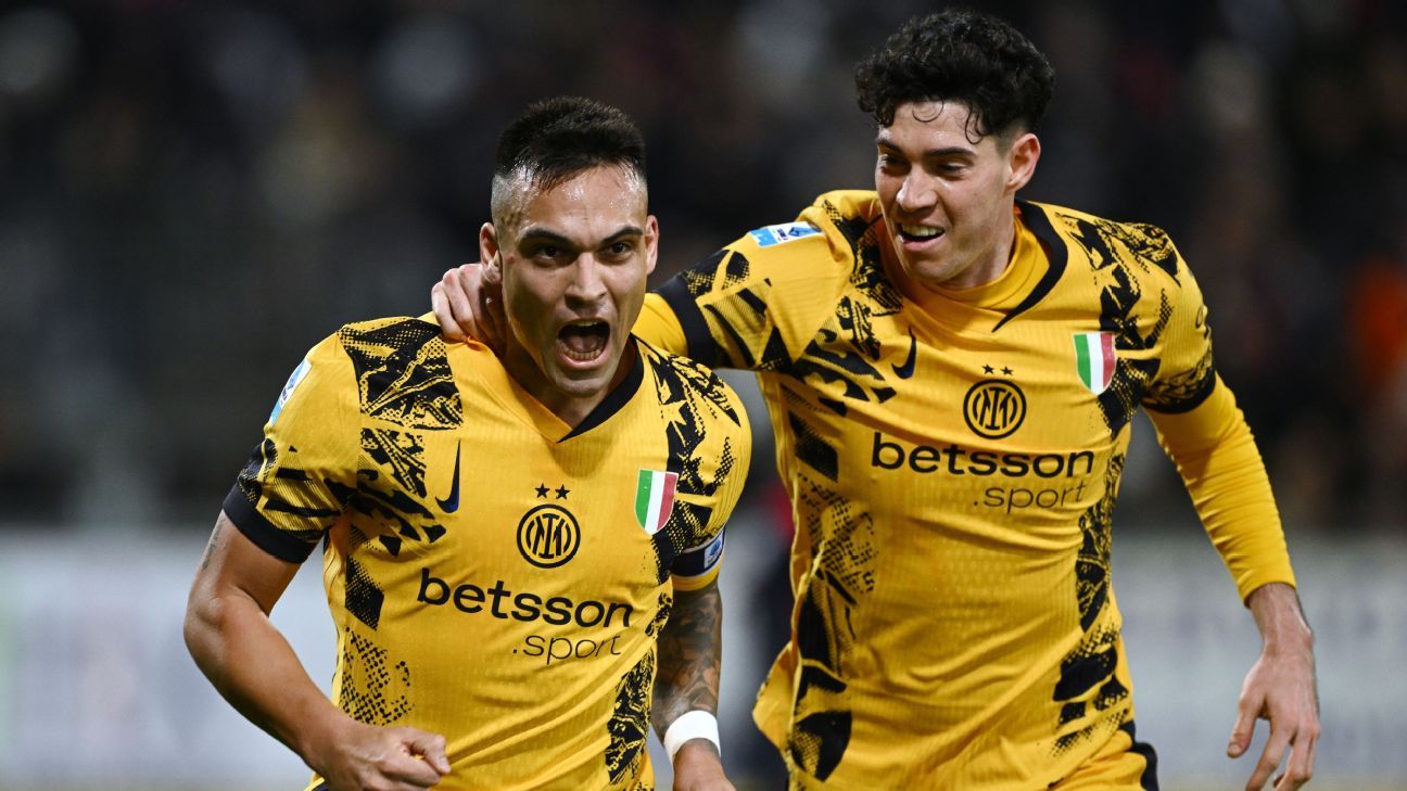 L'Inter Milan bat Cagliari et prend la tête provisoire du Championnat ...