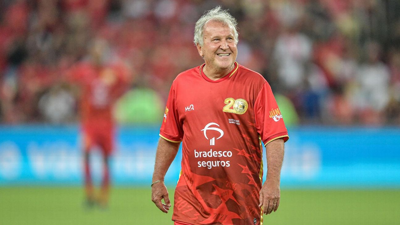 Zico reprova atitude de BAP com David Luiz: 'Eu não faria isso' - ESPN