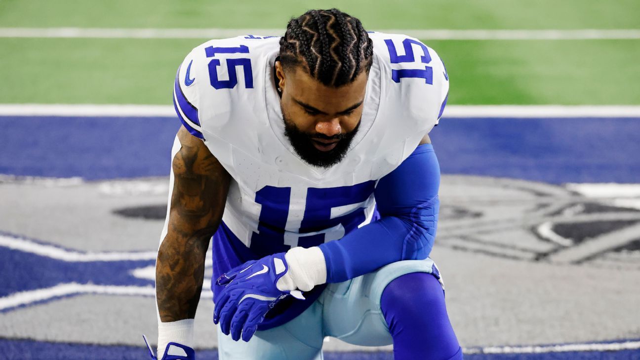 Cowboys cortan a Ezekiel Elliott para darle oportunidad en playoffs - ESPN