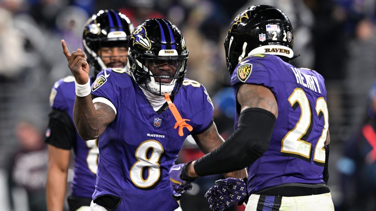 2024 NFL Playoffs: Notable numbers behind the Baltimore Ravens' season ...