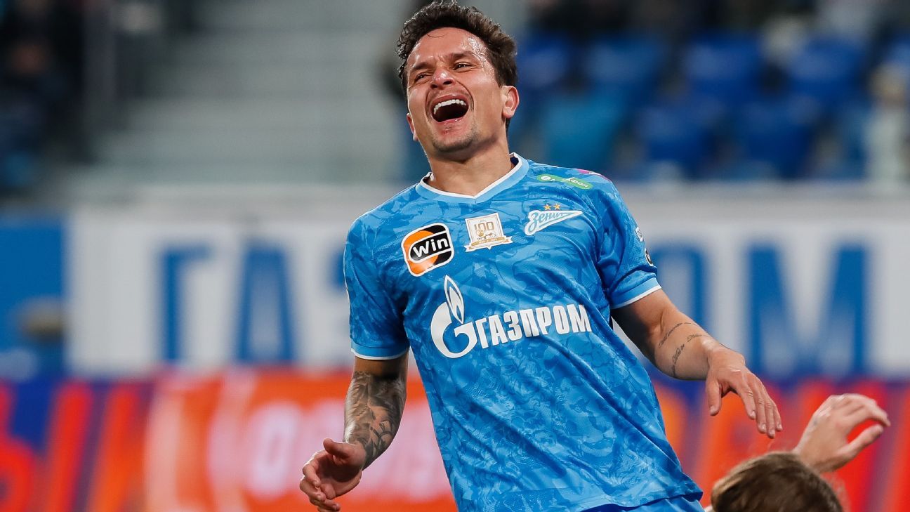 Atlético-MG desiste da contratação do atacante Artur, do Zenit - ESPN