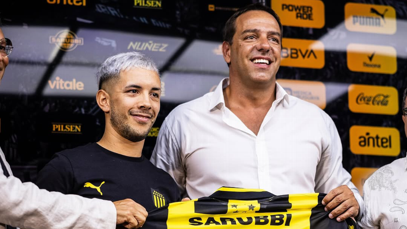 Leo Fernández, presentado en Peñarol: "Cuando apareció la oferta, la ...