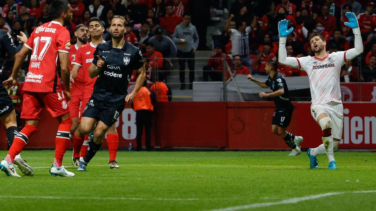 Toluca vs Monterrey: las individualidades animan el empate - ESPN