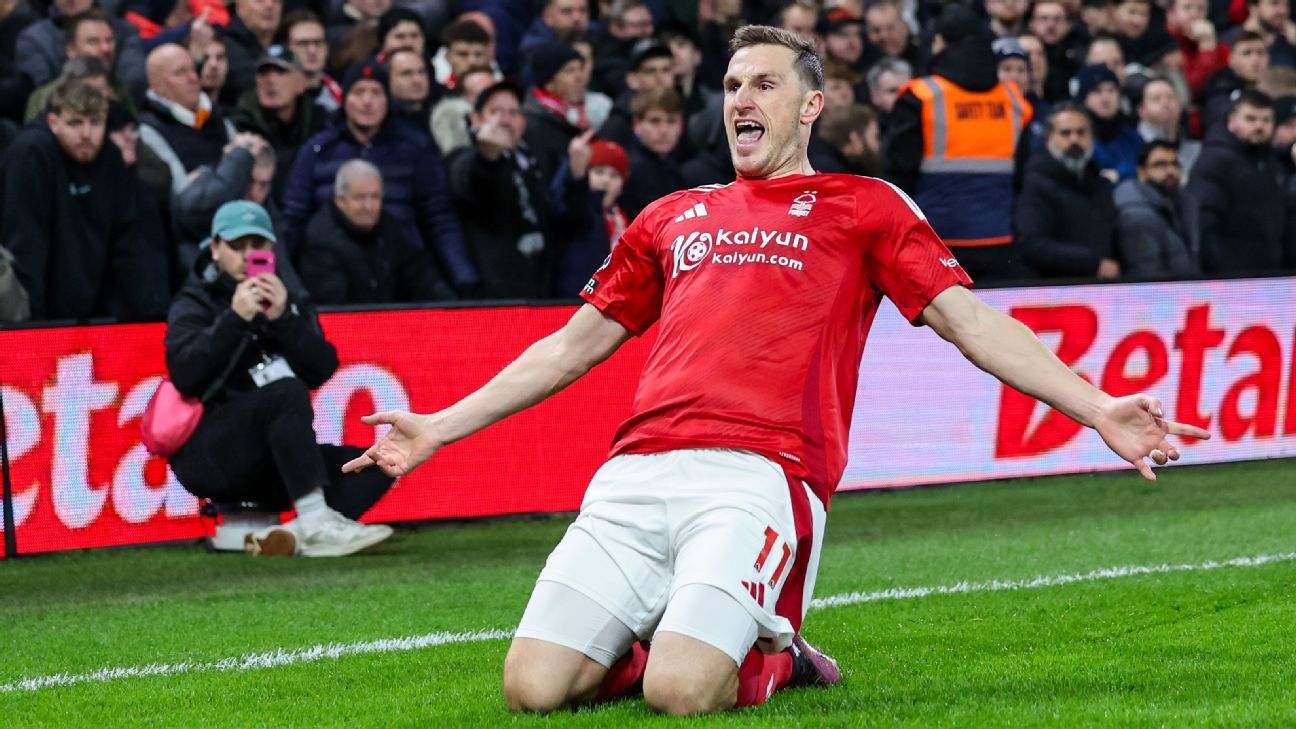 In-form Chris Wood signs new two-year deal at Nottingham Forest - ESPN