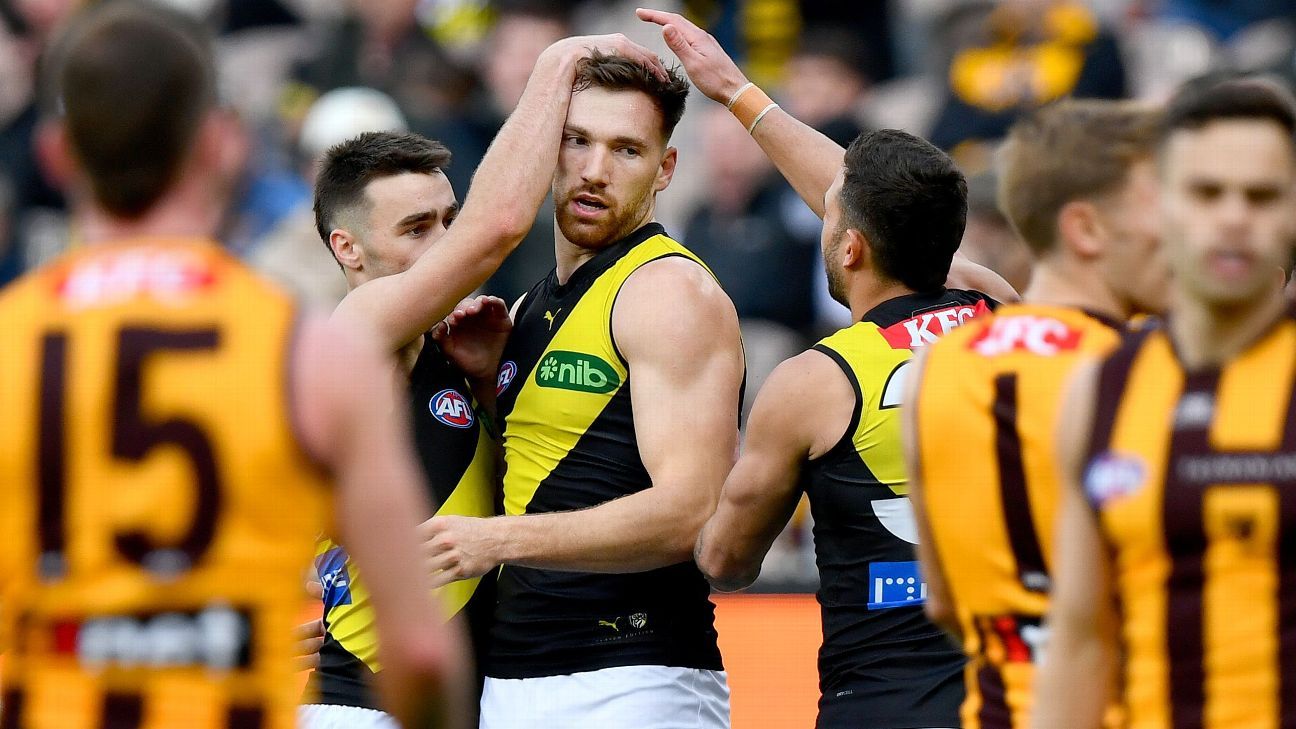 AFL star sent assault victim 'fully airborne' - ESPN