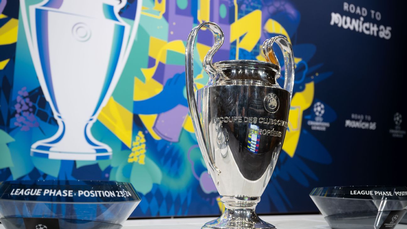 Los clasificados a octavos de la Champions 2024-25 - ESPN