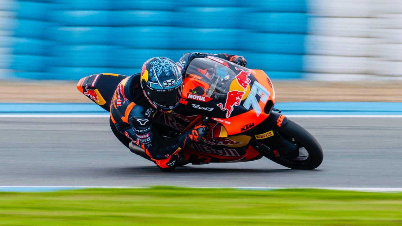 Moto3: Valentín Perrone se pone a punto en Jerez de la Frontera - ESPN