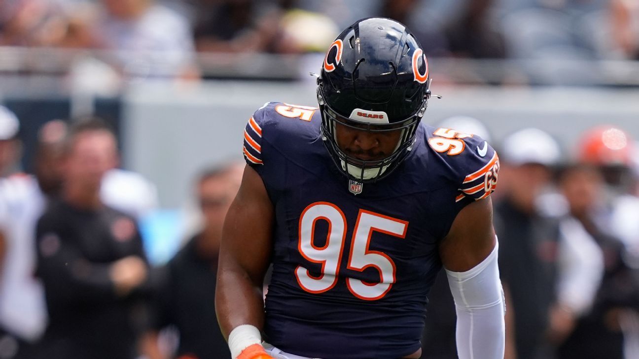 Bears liberan a DeMarcus Walker y Gerald Everett y aumentan tope - ESPN